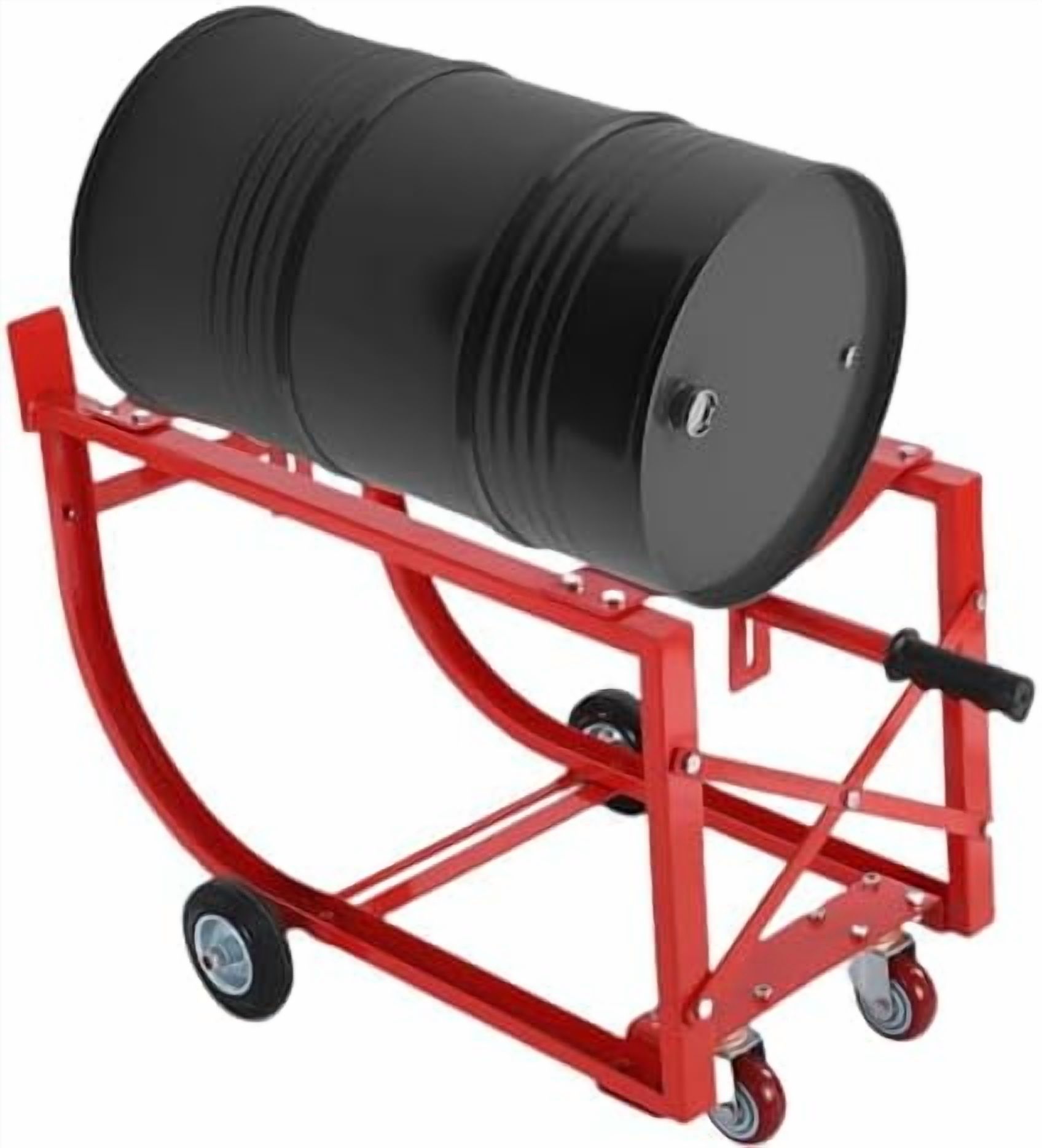 Drum Cradle 55 Gallon Drum Cart Rack Steel Oil Drum Handling Cradle ...