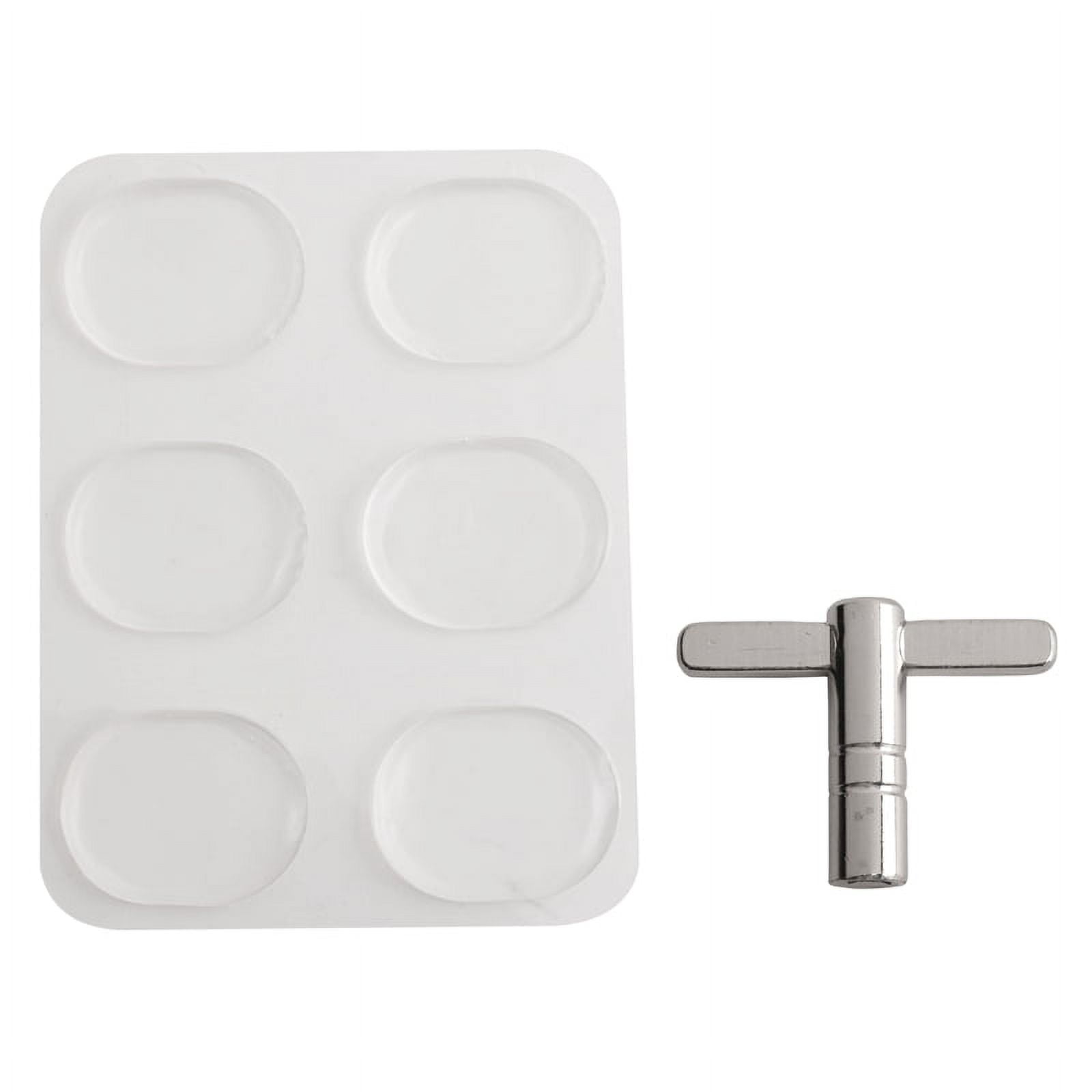 Drum Damper gel 6 pack with One Drum Tuning Key pack 1 - Walmart.com