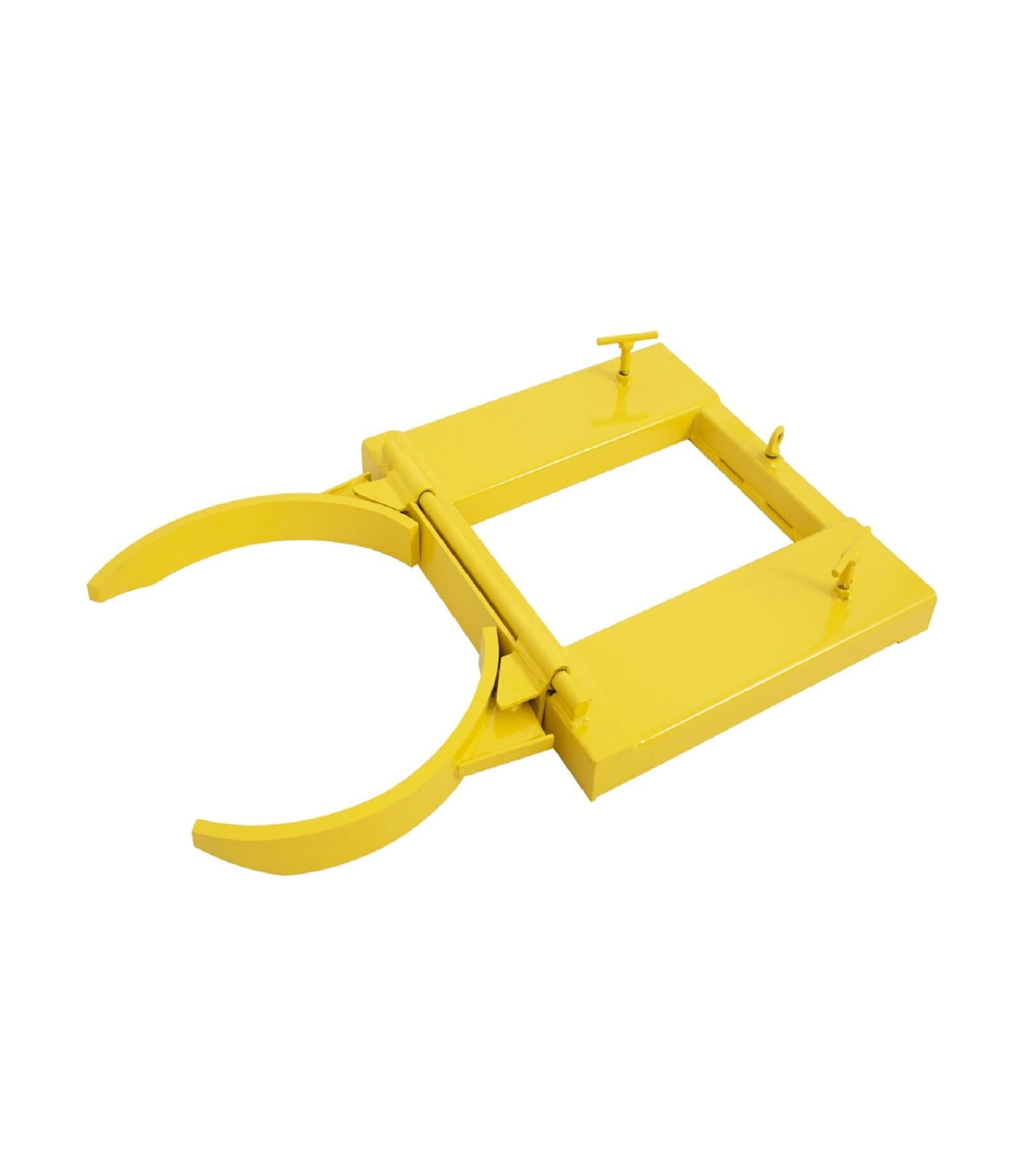 Drum Grabber 1500lbs Capacity Single Fork Mounted Drum Gripper Forklift ...