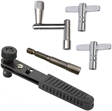Drum Keys 5 Pack Chrome Steel Construction Standard Drum Keys with ...