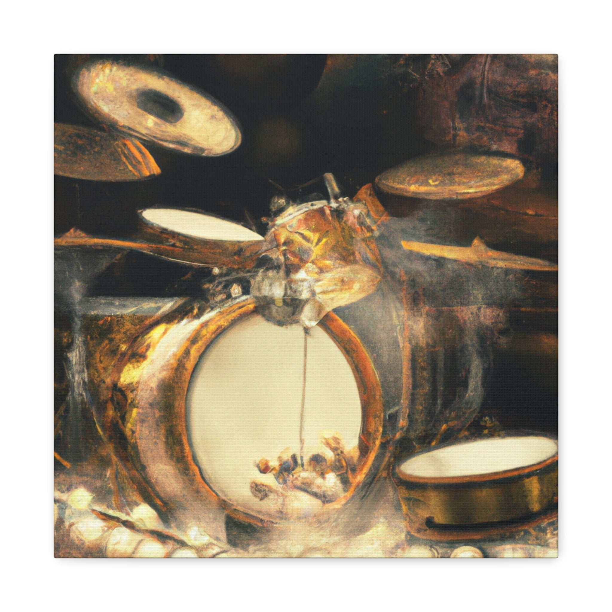 "Drum Kit Splendor" - Canvas - Walmart.com