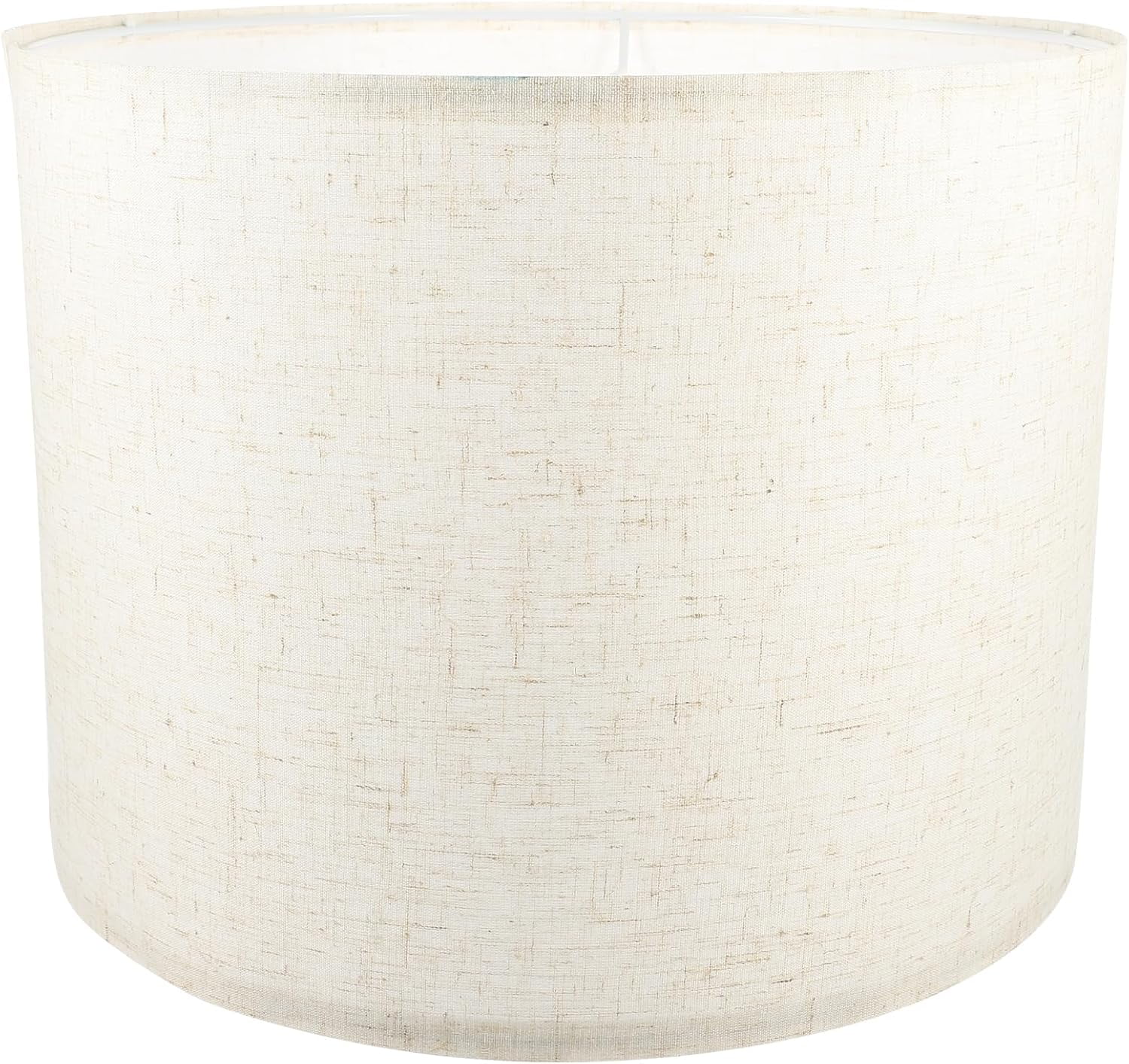 Drum Lamp Shade, Linen Fabric Lampshade Replacement, Medium Lamp Shade ...