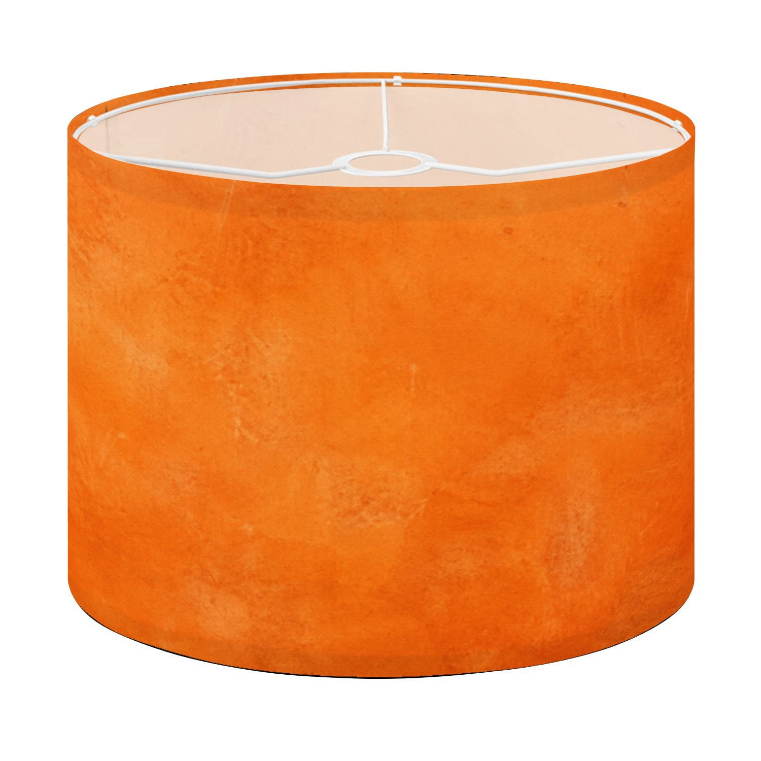Drum Lamp Shade copper grunge orange rust design for Halloween ...