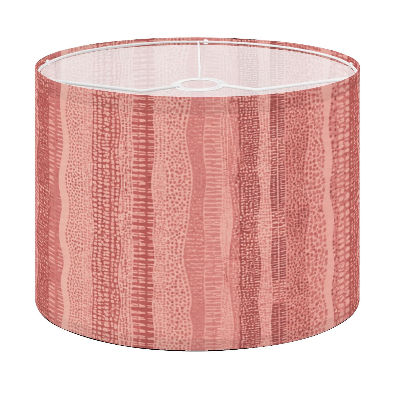 Drum Lamp Shade fabric Distressed overlay rough surface textile woven ...