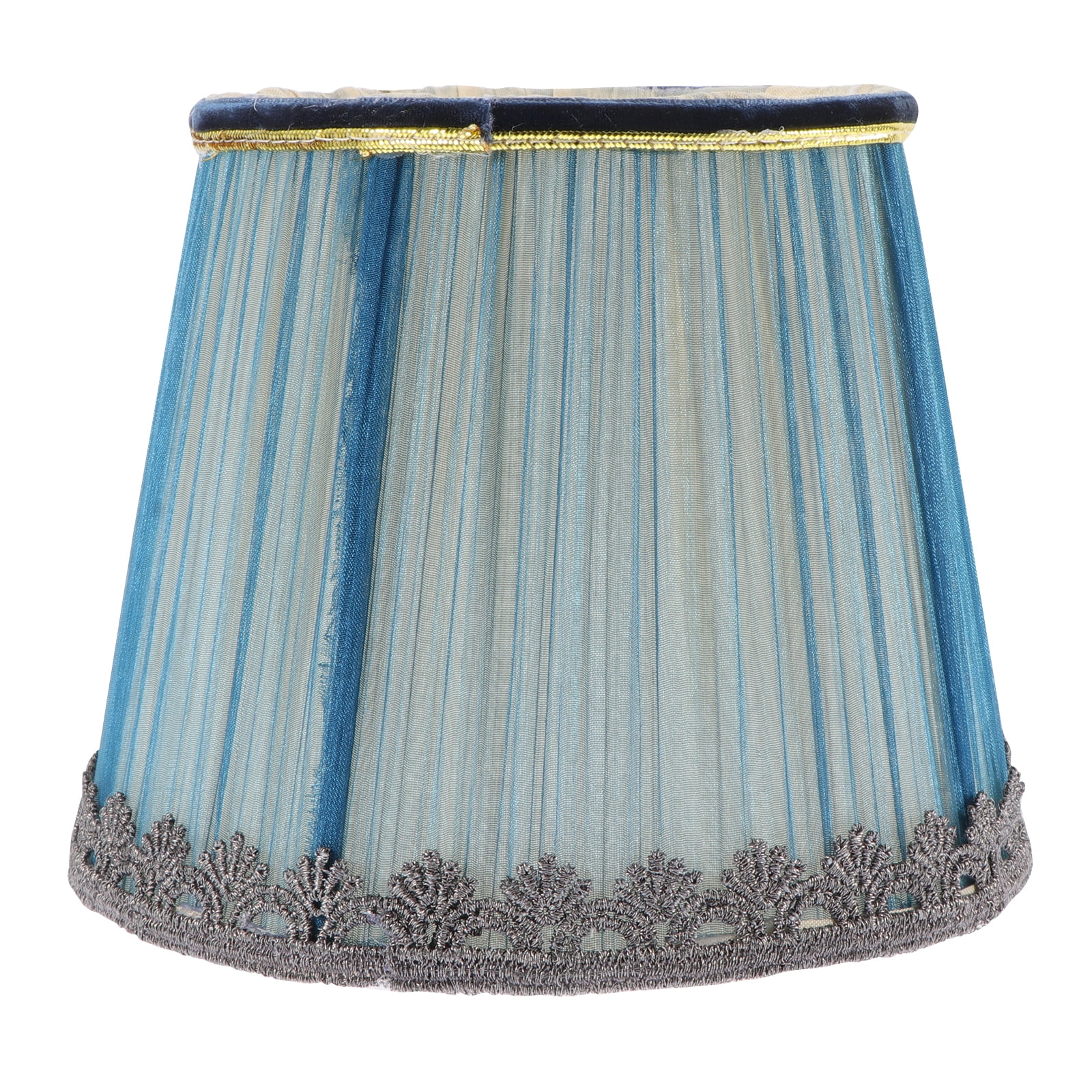 Chiffon Medium Lamp Shade Cover, Pleated Lampshade Accessory for ...