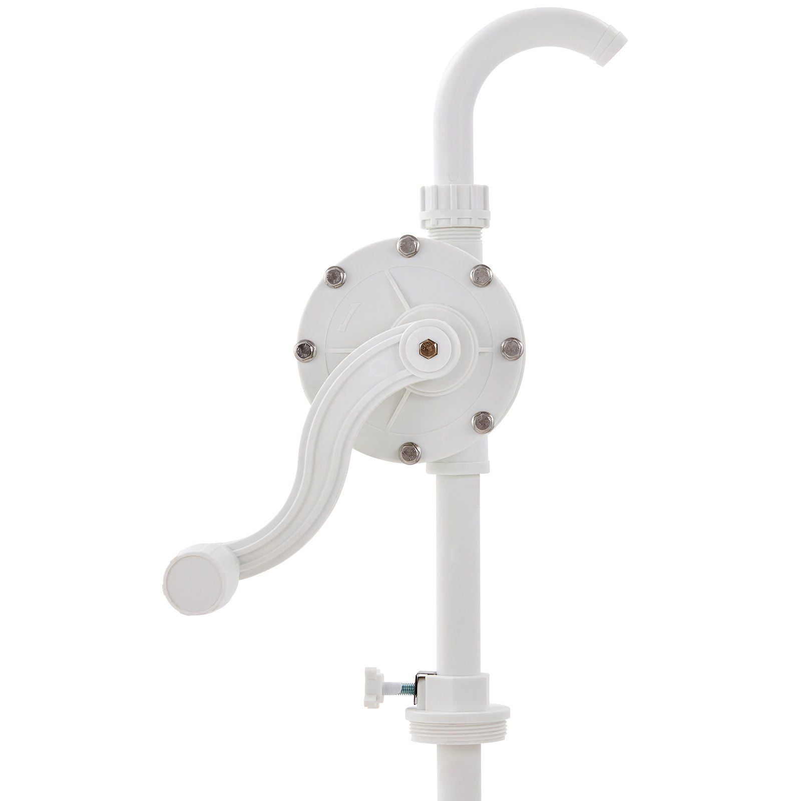 Drum Pump 6.5 GPM Flow Hand Crank Rotary Barrel Pump for 5 to 55 Gallon ...