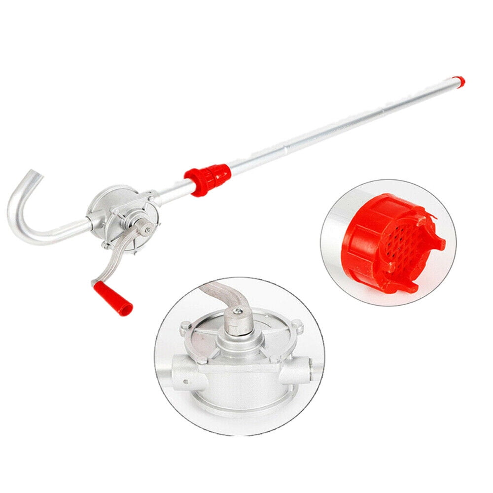 Drum Rotary Pump Hand Crank Fuel Oil Gas Barrel Oil Transfer Pump 55 ...