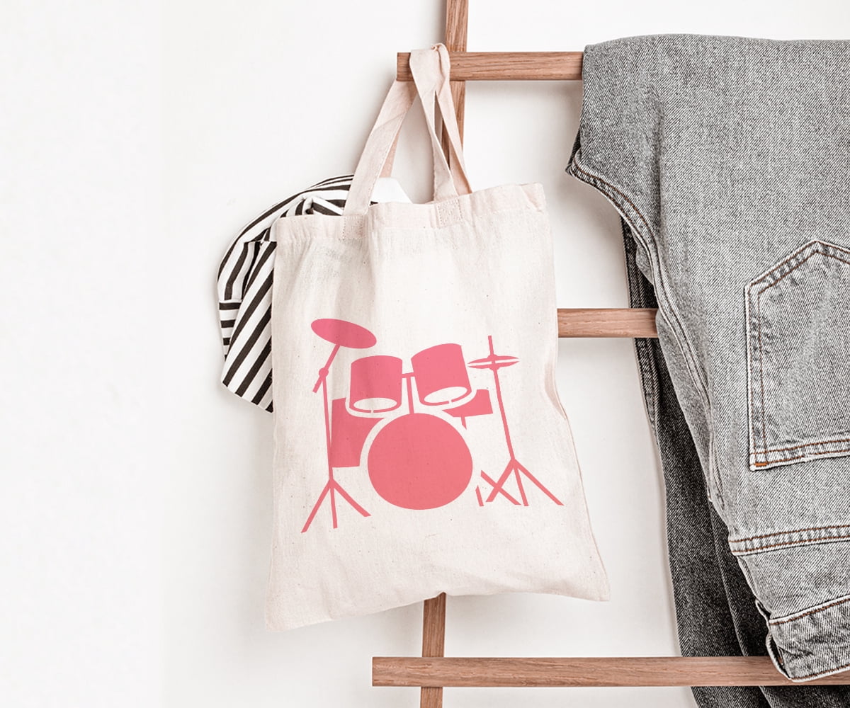 Drum Set Stencil - Art and Wall Stencil (12"x18") - Walmart.com