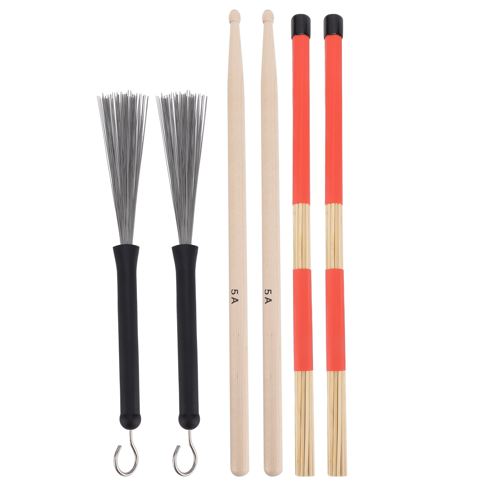 Drum Sticks Set 5A Classic Maple Rod Instrument Accessory with ...