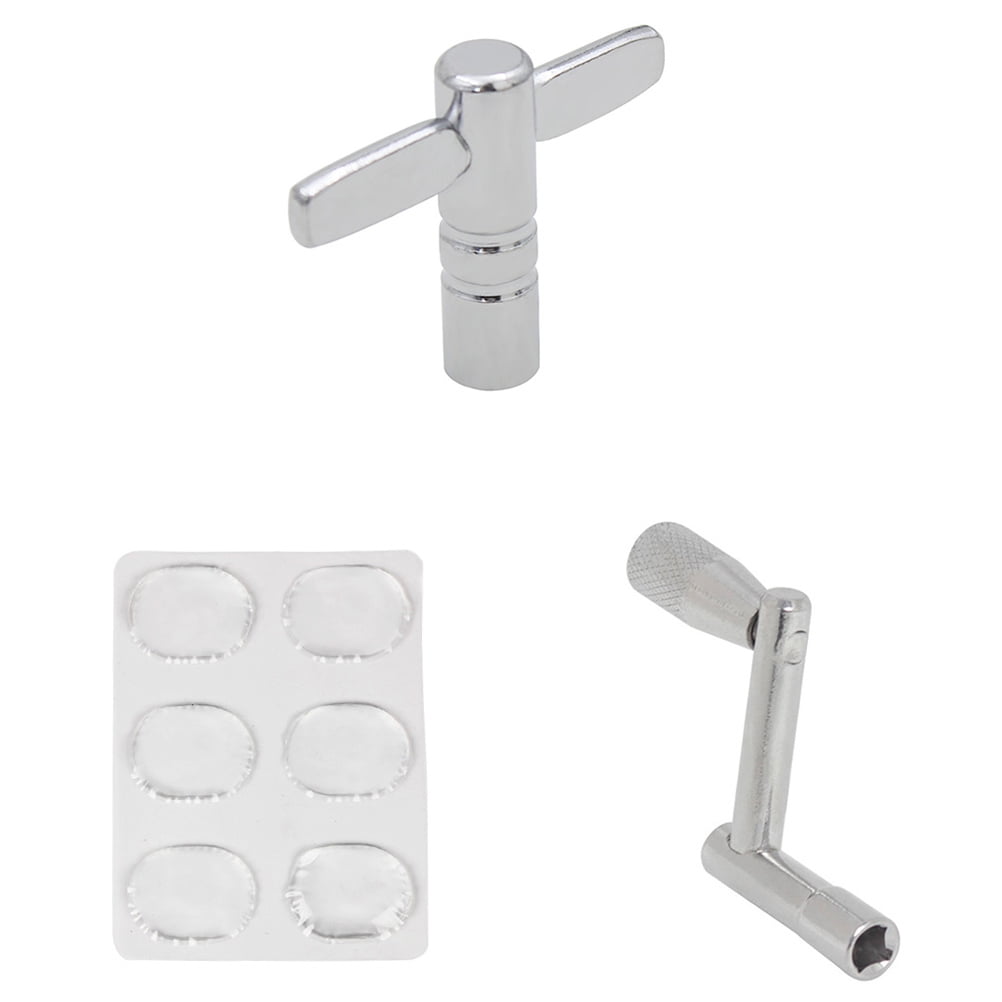 Drum Three-piece Set Silicone Silent Sticker Snare Aluminum Alloy ...