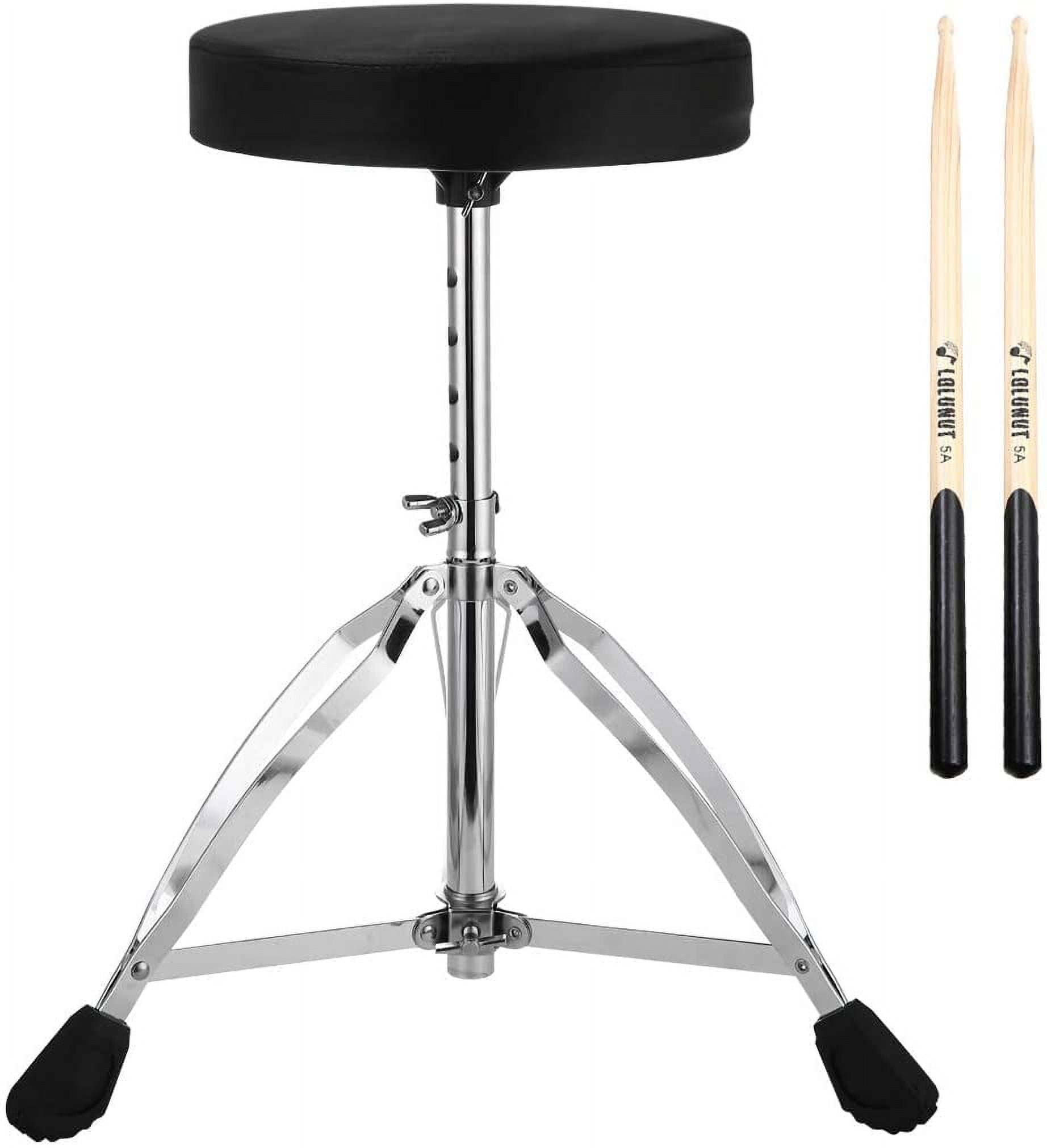 Drum Throne,Adjustable Height Tripod Stools,Portable Folding Padded ...