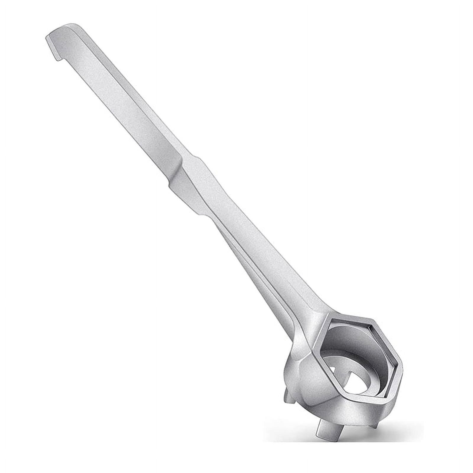 Drum Wrench, Aluminum Drum Plug Bung Wrench Tool Opener Wrench for Bung ...