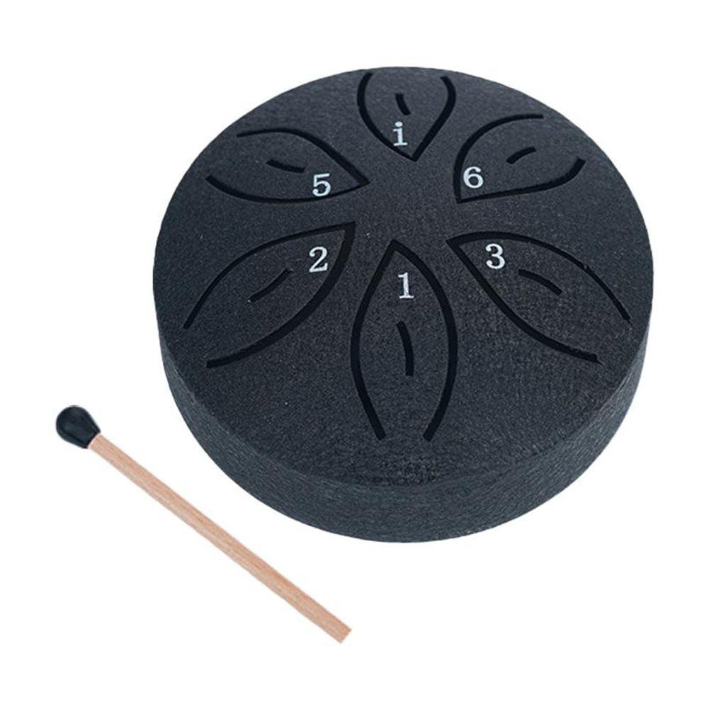 Drum for Singing and Dancing Portable Craft Mini Void Drum 3-inch 6 ...