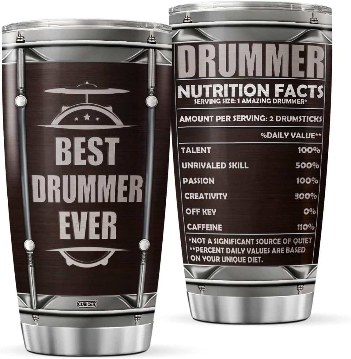 Drummer Coffee Tumblers Thanks Tumbler Gifts For Music Lovers Dad Boys ...