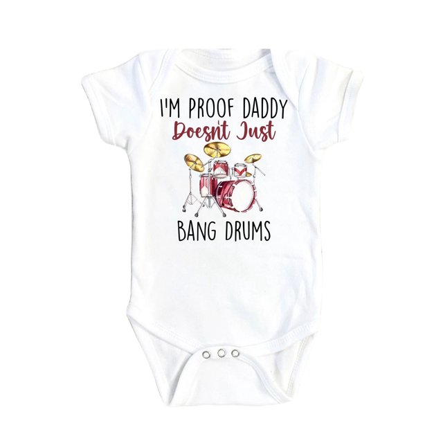Drummer Drum - Baby Boy Girl Clothes Infant Bodysuit Funny Cute Newborn ...