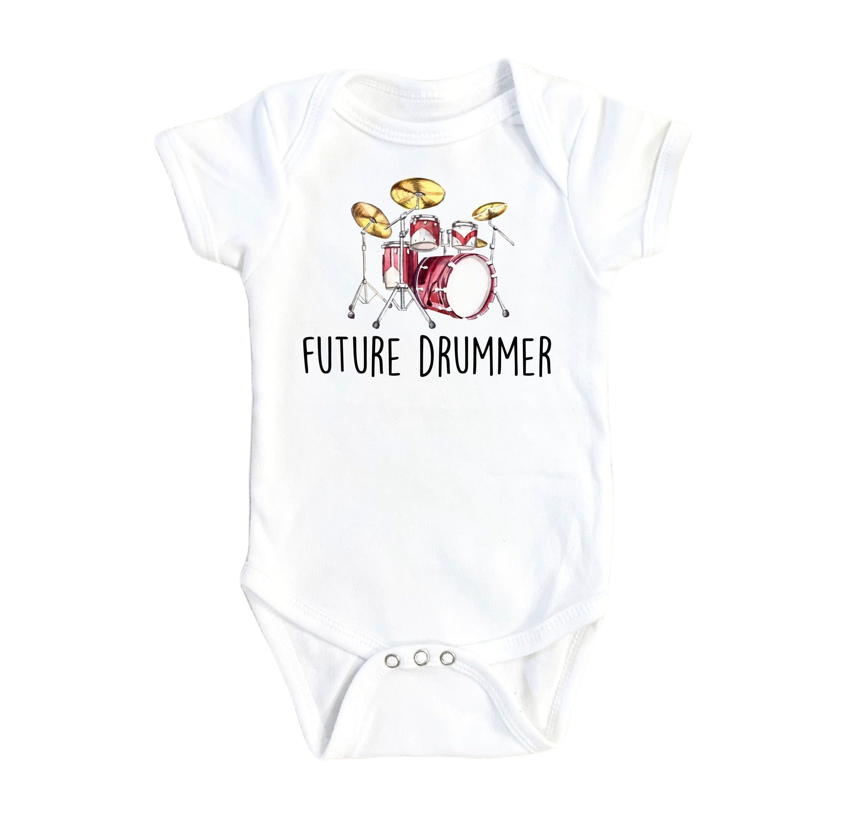 Drummer Future - Baby Boy Girl Clothes Infant Bodysuit Funny Cute ...