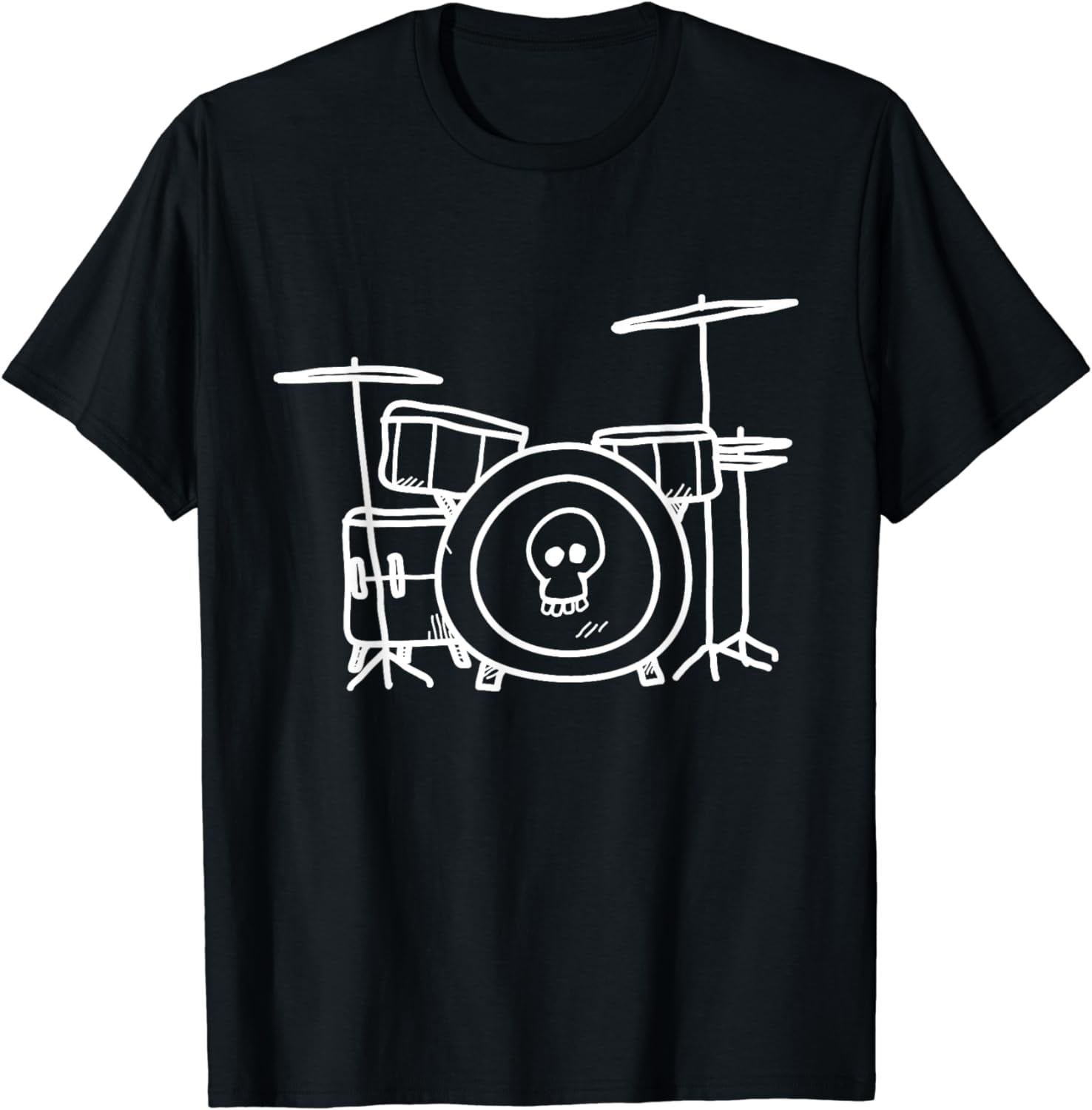 Drummer T Shirt, Drums Birthday Gift Design for Musicians - Walmart.com