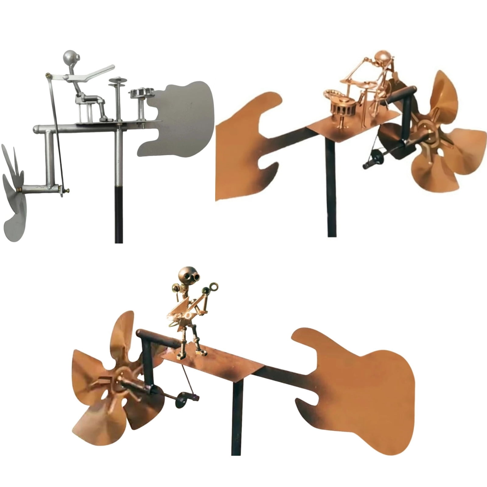 Drummer Wind Sculptures & Spinners, Creative Kinetic Sculpture ...