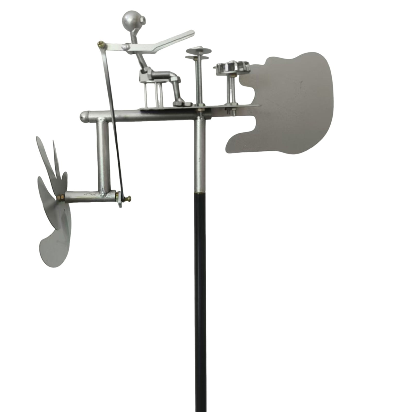 Drummer Windmill Garden Decoration, Stainless Steel Drummer Wind ...