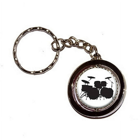 Drums Drumset Key Chain Keychain Ring - Walmart.com