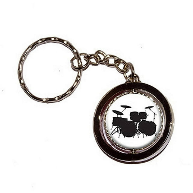 Drums Drumset Key Chain Keychain Ring - Walmart.com