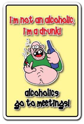 I'm A Drunk Aluminum Sign | Indoor/Outdoor | Funny Home Décor for ...