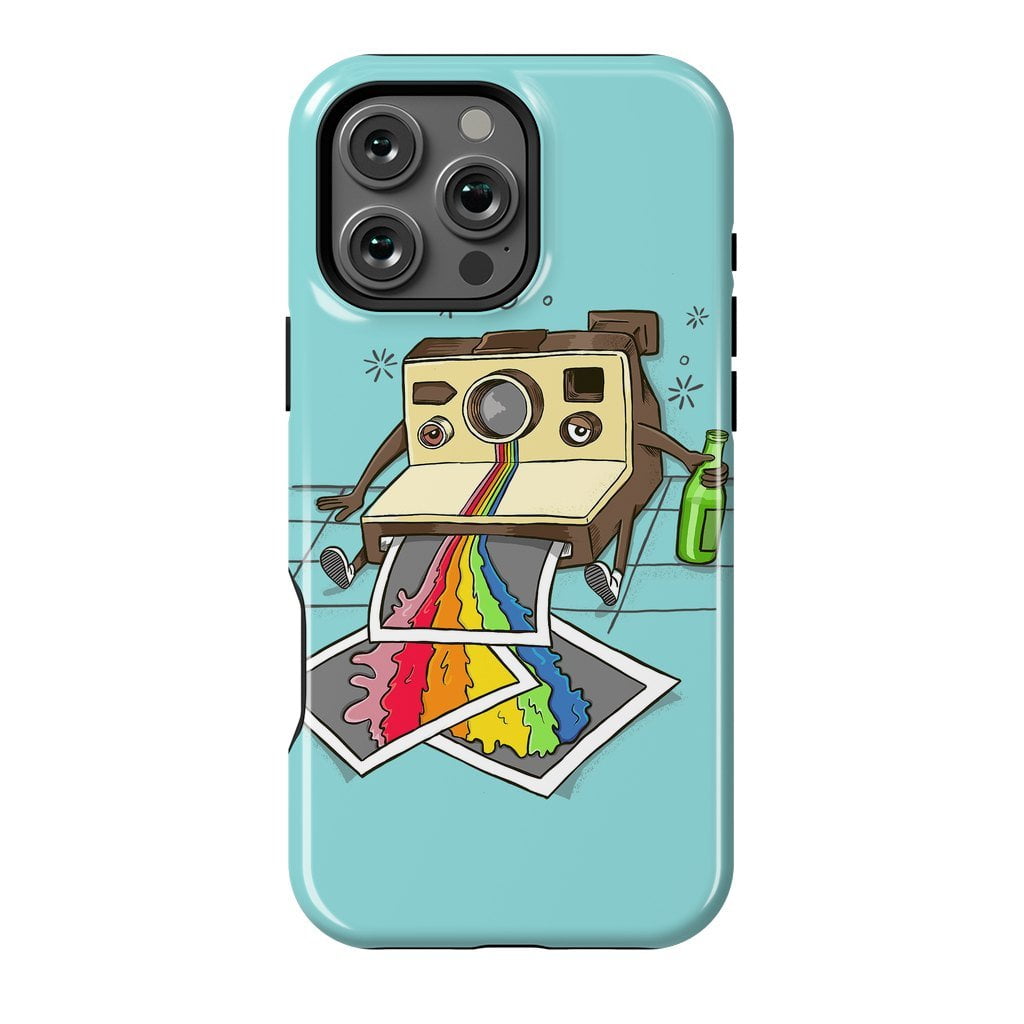 Drunk Camera Funny Cartoon For iPhone 11 to 17 Pro Max Compatible Phone ...