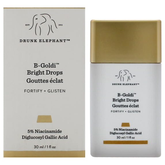 Drunk Elephant, B-Goldi Bright Drops, 1 oz Drops, Brightening Skincare ...