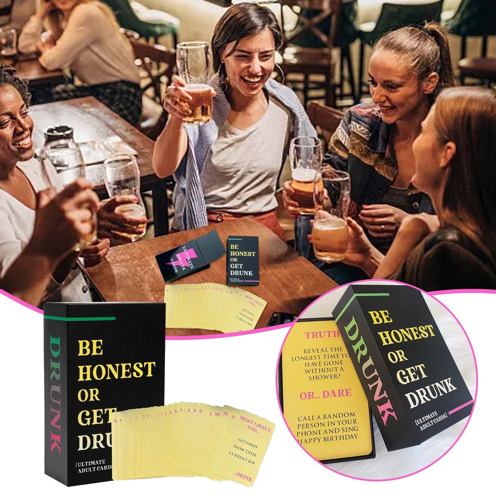 & Card Game Toys Or Drunk Game Cards Punishment Cards Adult Party Board ...