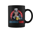 Drunkle Sam 4Th Of July Uncle Sam Usa Beer Drinking Coffee Mugs ...
