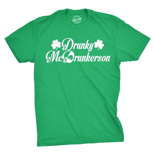 Drunky McDrunkerson Men's T Shirt - Walmart.com