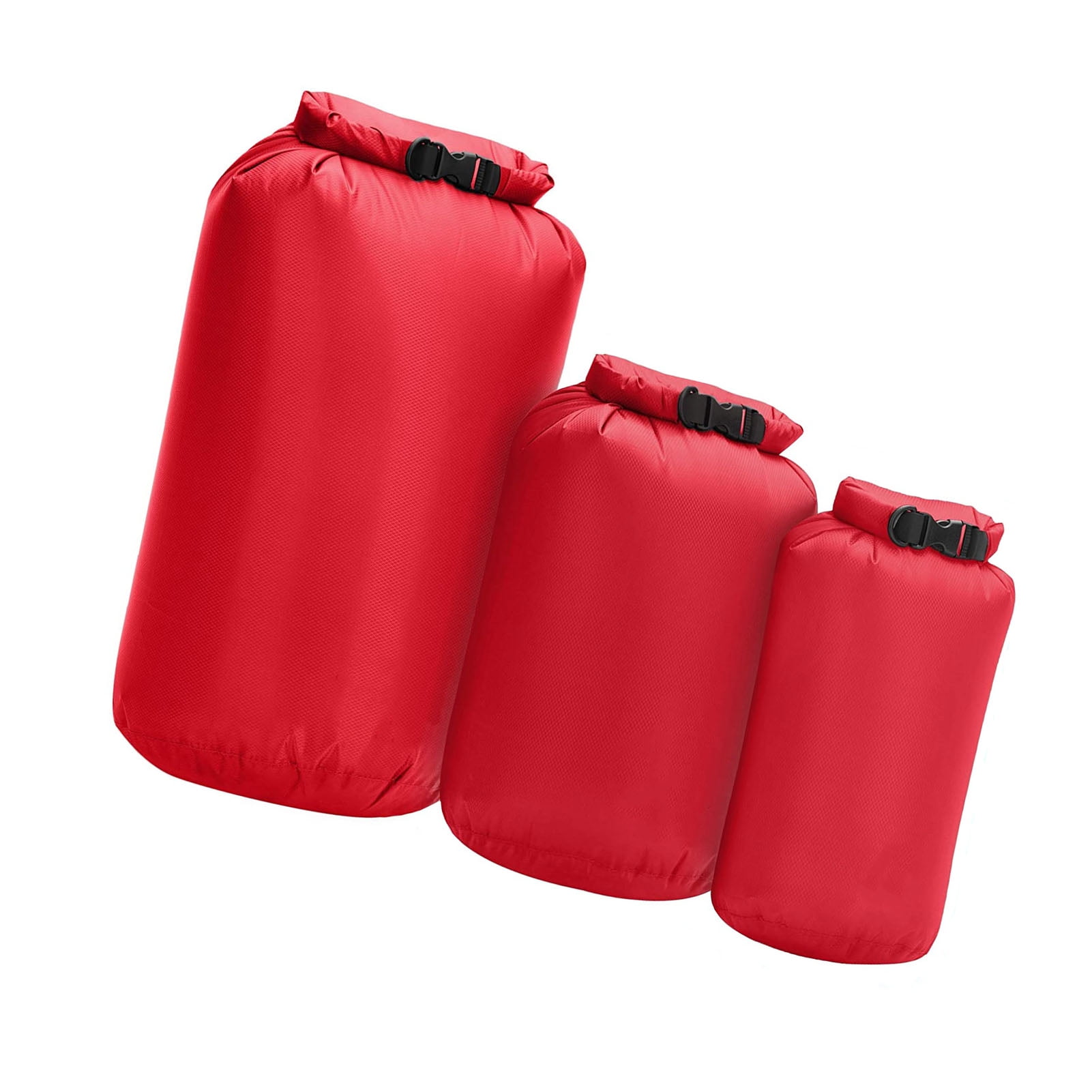 Dry 3pcs Waterproof Dry Bag Roll Top Dry Sack For Kayaking Boating ...