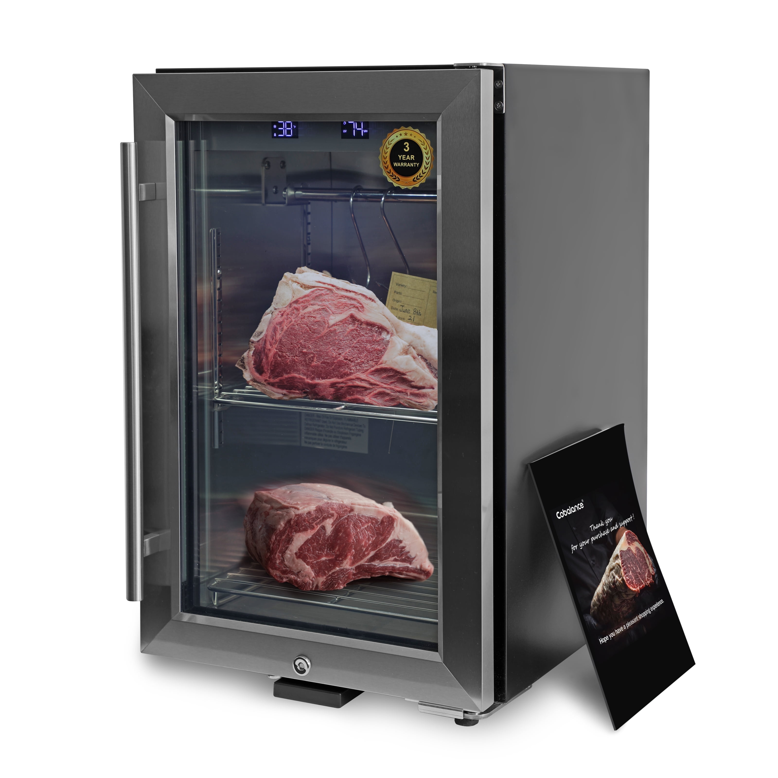 AIchiller Steak Dry Aging Refrigerators, Dry Ager Freezer for T-Bone ...