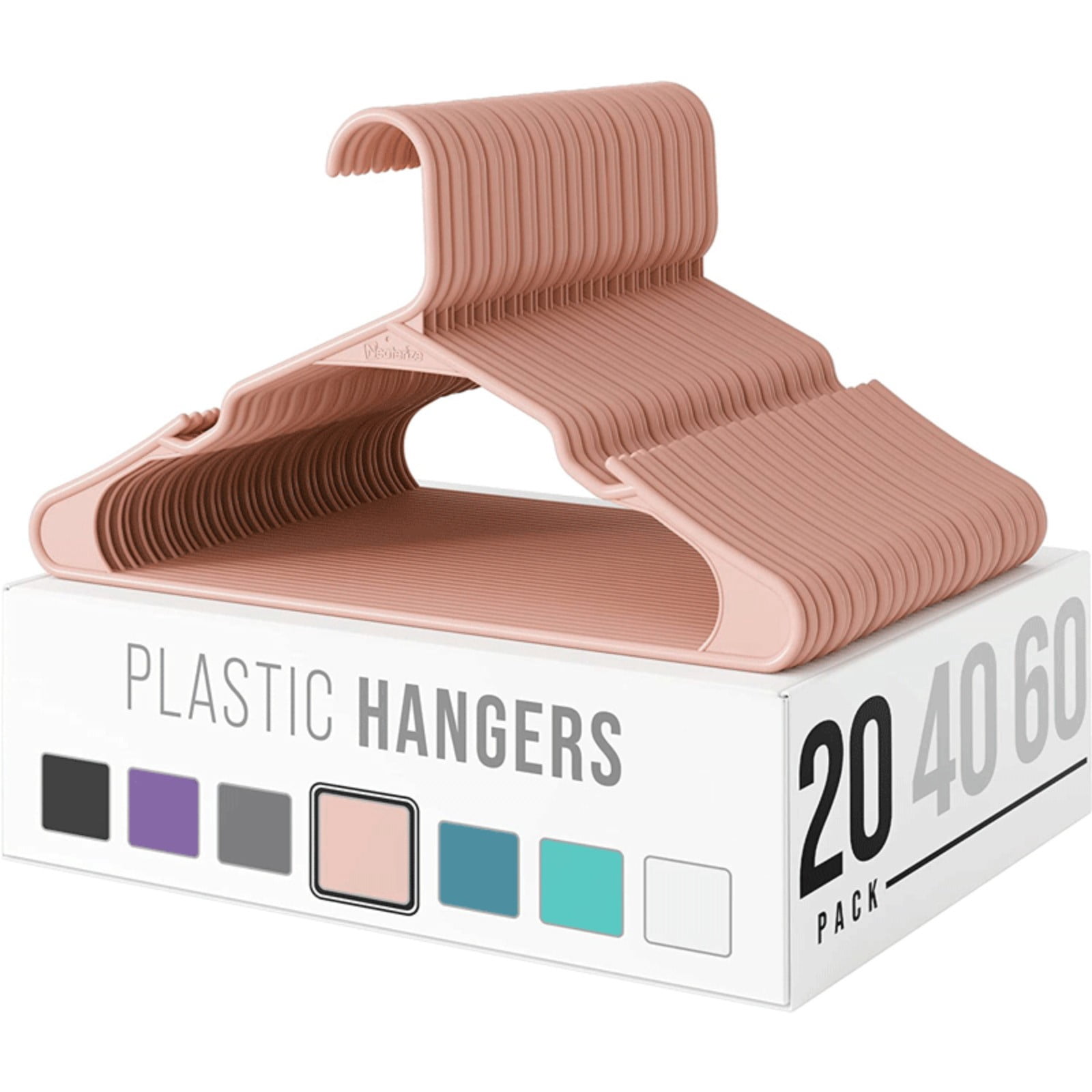 Dry And Wet Plastic Hangers With Notches Anti Slip Plastic Hangers ...
