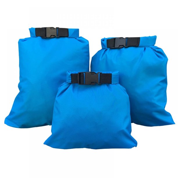 Dry Bag， 3-Pack -1.5L 2.5L 3.5L - Boat Dry Sacks Waterproof Dry Bags ...
