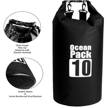 6 Pcs Waterproof Dry Bag Set, Large Capacity Tear Resistant Dry Bags ...