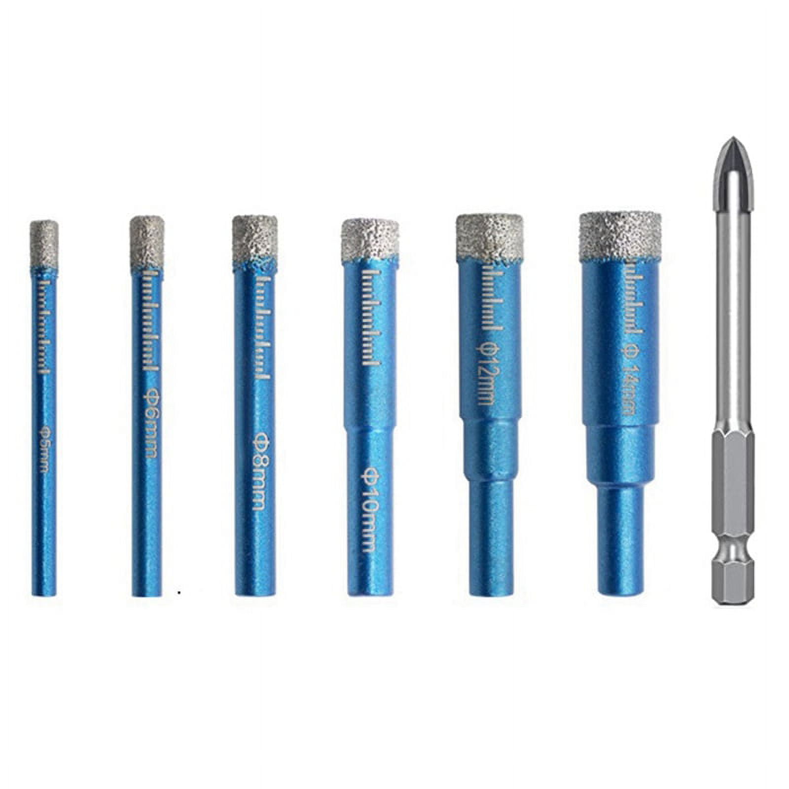 Dry Brazing Hole Opener Marble Vitrified Tile All Ceramic Tile Glass Drill Hole Opener Glass