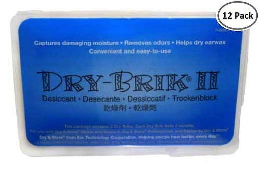 Dry Brik II Desiccant Blocks 12-Pack - Walmart.com