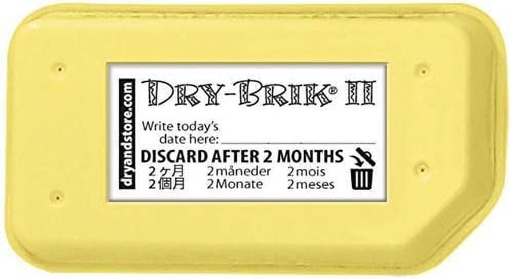 Dry-Brik II Desiccant Blocks - 6 Blocks (2 Packs of 3 Blocks ...