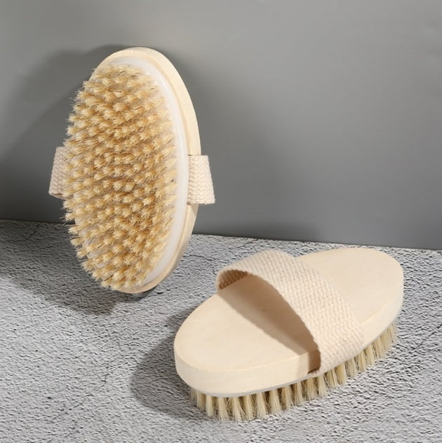Dry Brushing Body Brush for Lymphatic Drainage, Dry Skin, Cellulite ...