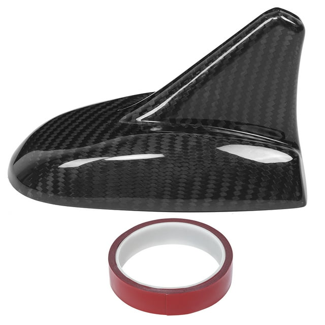 Dry Carbon Fiber Car Roof Shark Fin Antenna Cover Trim Fit for Maserati ...