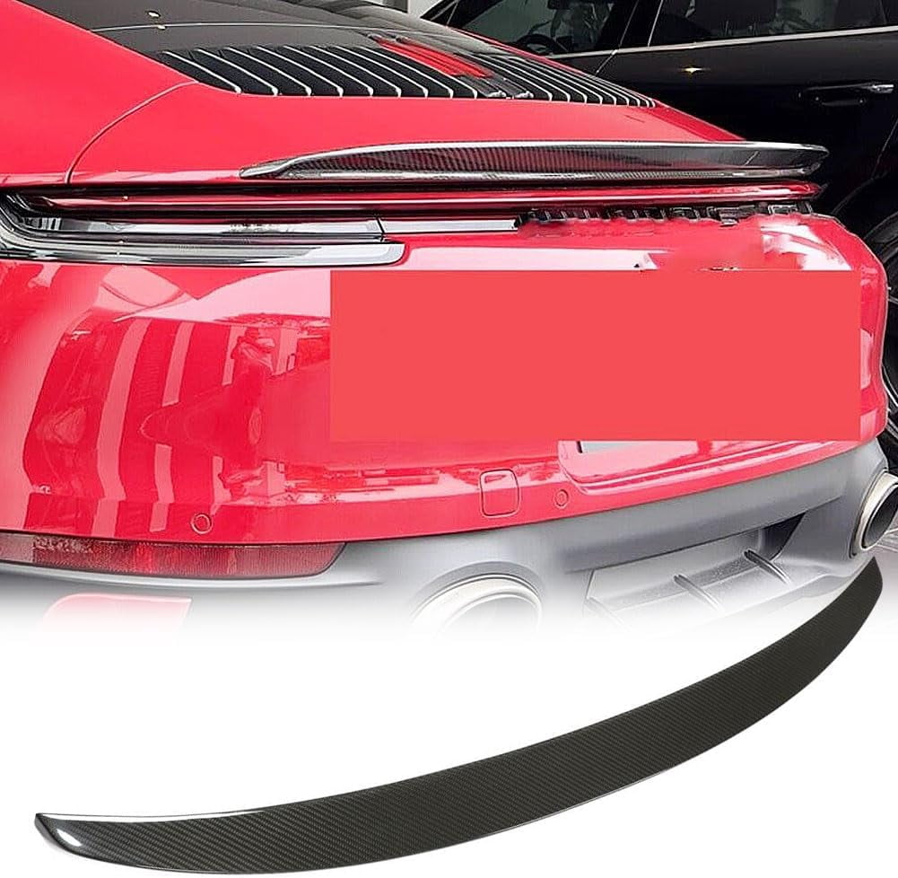 Dry Carbon Fiber Rear Trunk Spoiler Compatible with Porsche 911 992 ...