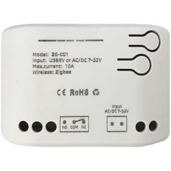 Dry Contact Zigbee Relay , Remote Control Zigbee for Light Garage Door ...