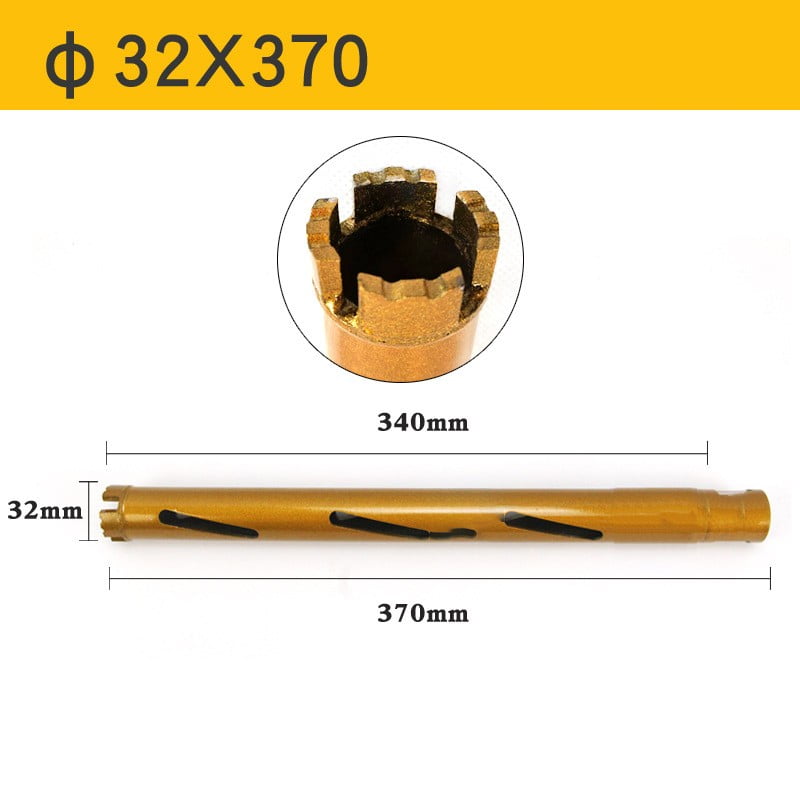 Dry Core Drill Bit 370/450Mm Drilling Depth For Concrete Brick Wall ...