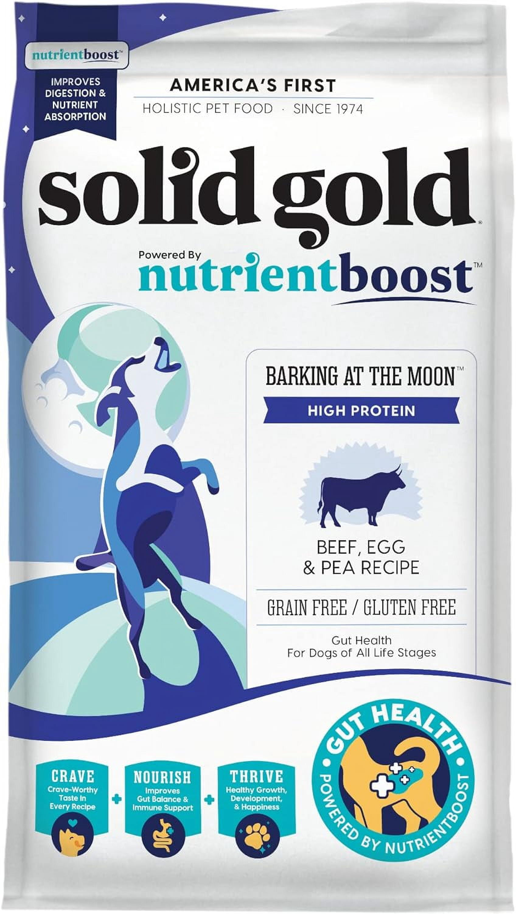 Dry Dog Food W/Nutrientboost For Adult & Senior Dogs - Made With Real ...