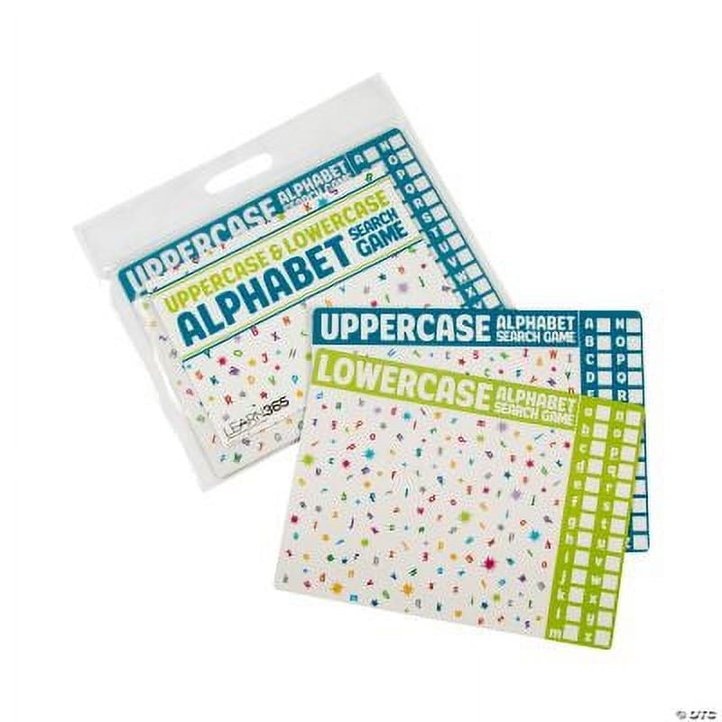 Dry Erase Alphabet Search Double-Sided Game Cards, Birthday, Stationery ...