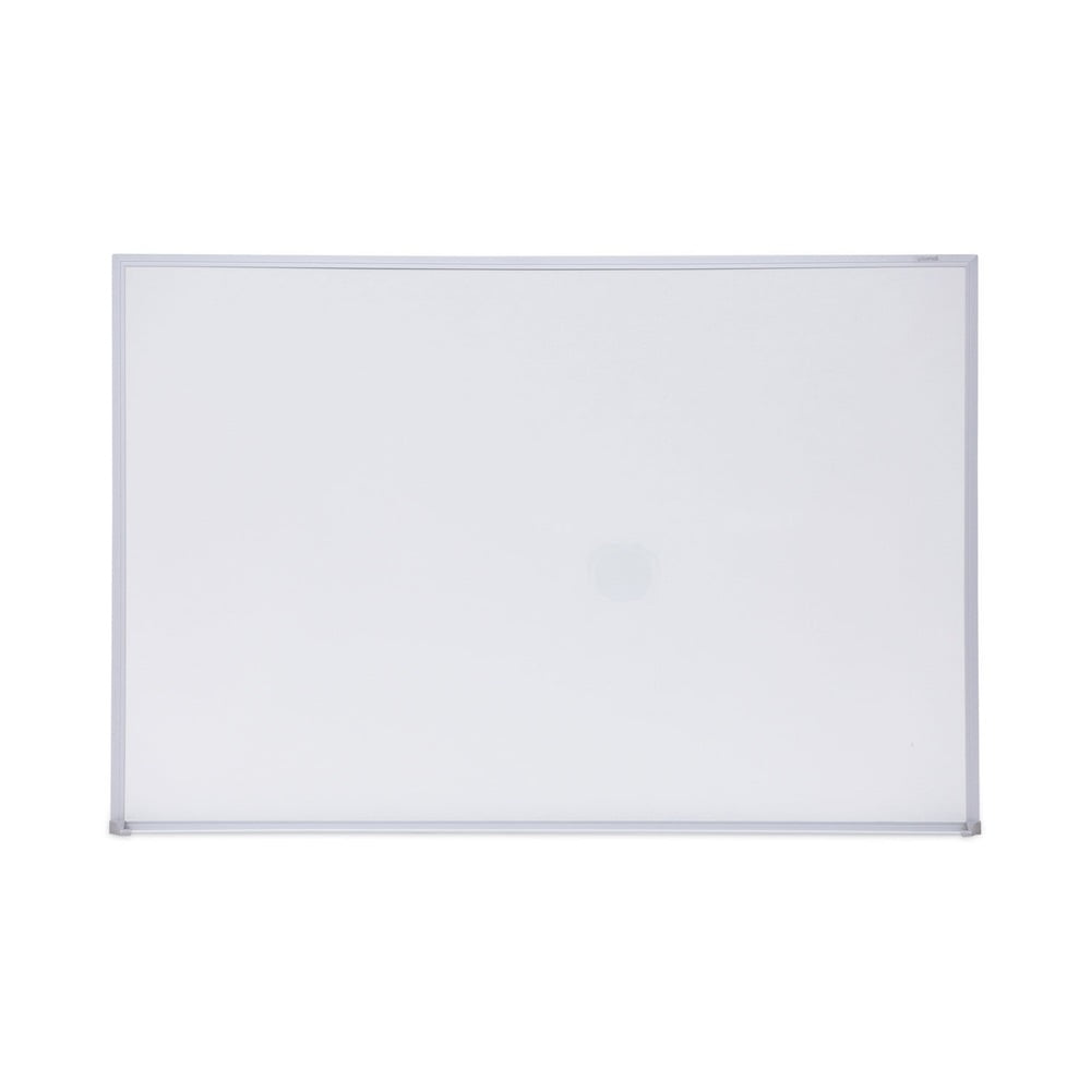 Universal Dry Erase Board, Melamine, 36 x 24, Aluminum Frame, Writing ...