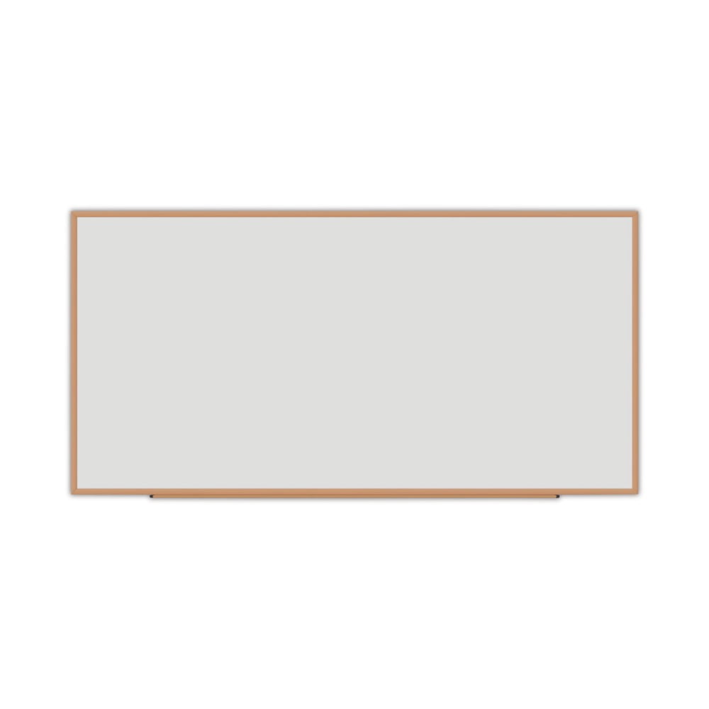 Large Wood Frame Dry-Erase Board, High-Quality Melamine, 96 x 48, White ...