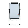 Dry Erase Board with Stand, Double-Sided Easel Whiteboard, Height ...