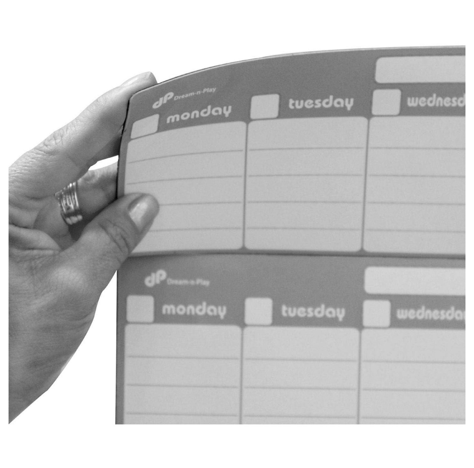 Dry Erase Calendar Magnetic, 13.5x14 Weekly Planner Calendar ...